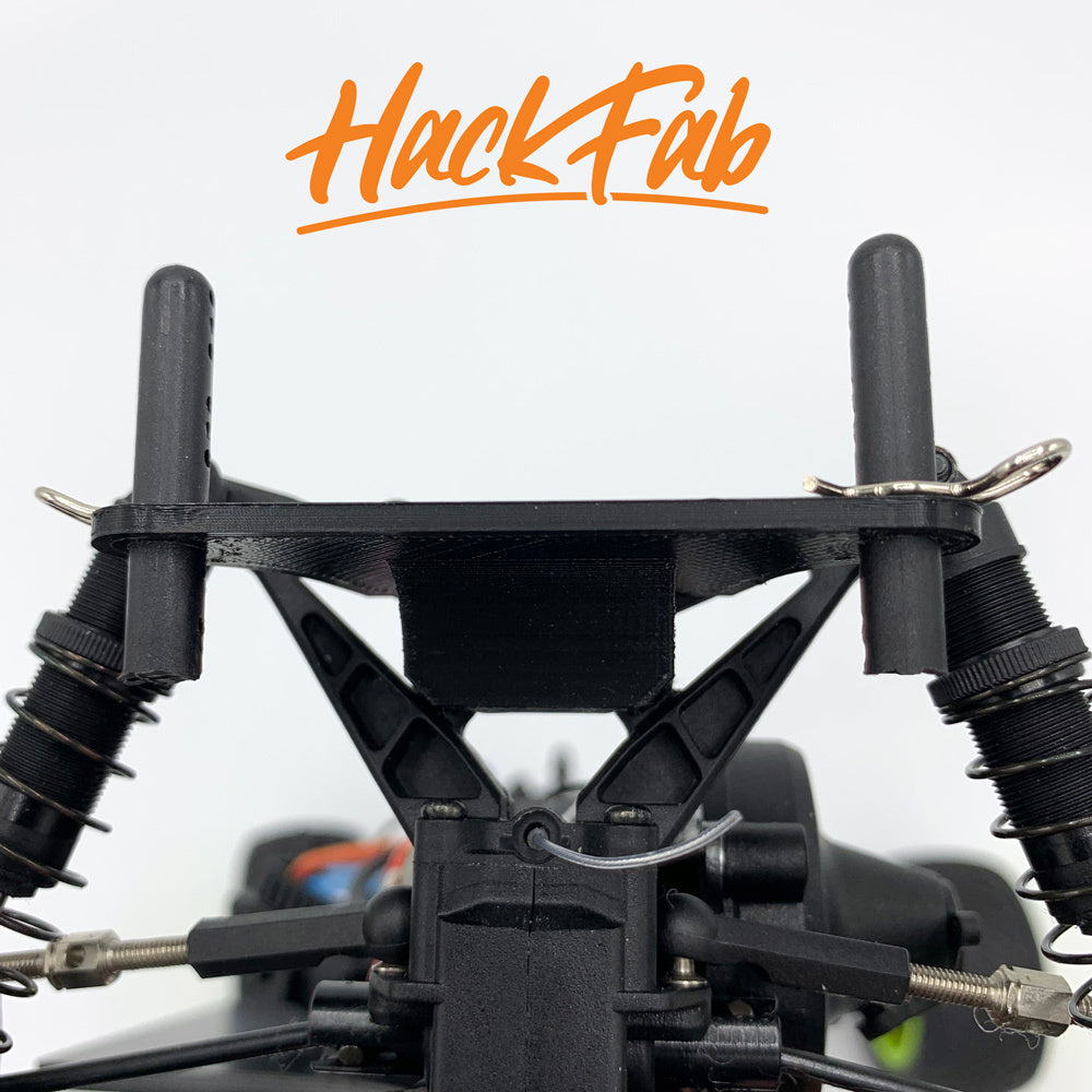 HackFab Extended Rear Body Mount for Losi Mini-T 2.0 (through hole ...