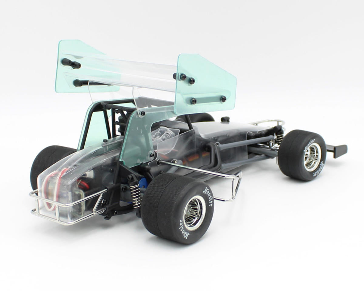 1RC Racing Super Modified 1/18 Brushless RTR 2WD Oval Racer (Clear ...
