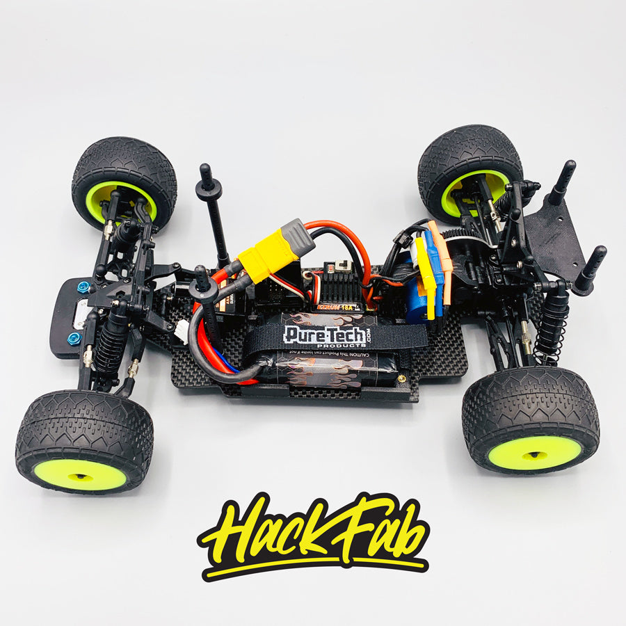 HackFab Vintage Modified Oval chassis conversion kit for Losi Mini-T 2 ...