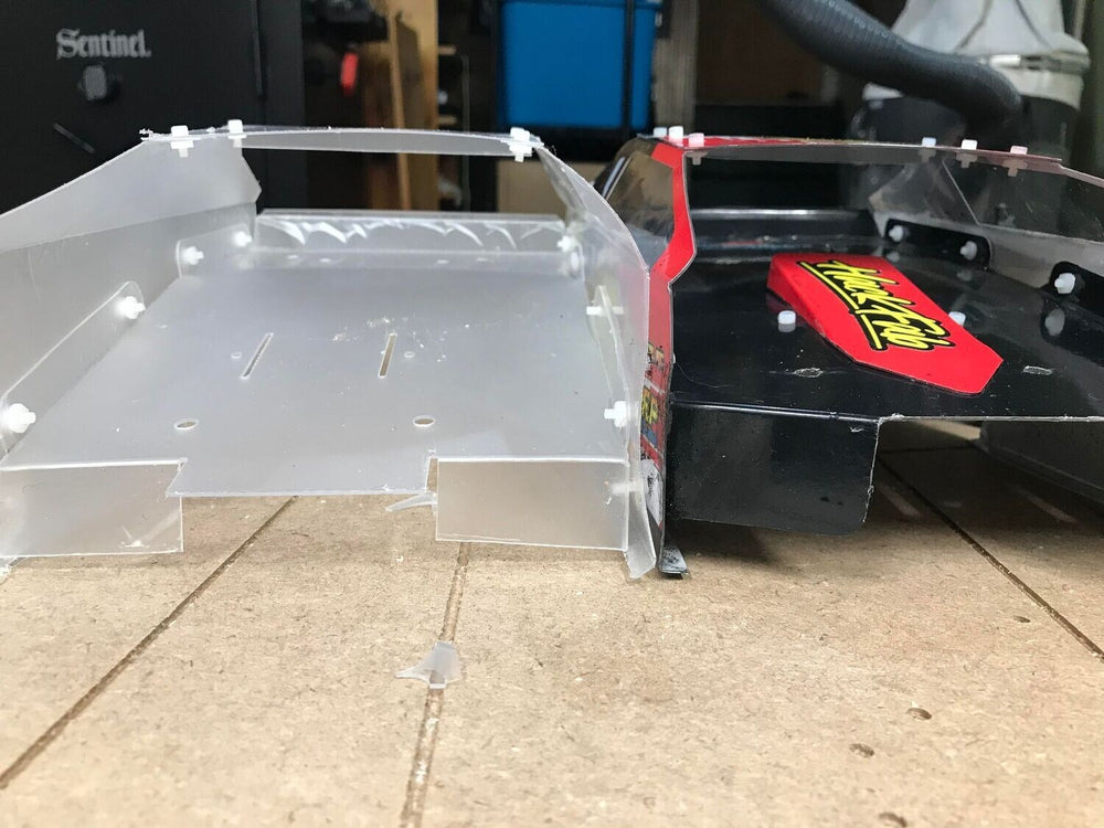 GT Bodies High Down-force EDM body for HackFab Mini-T/B EDM conversion ...