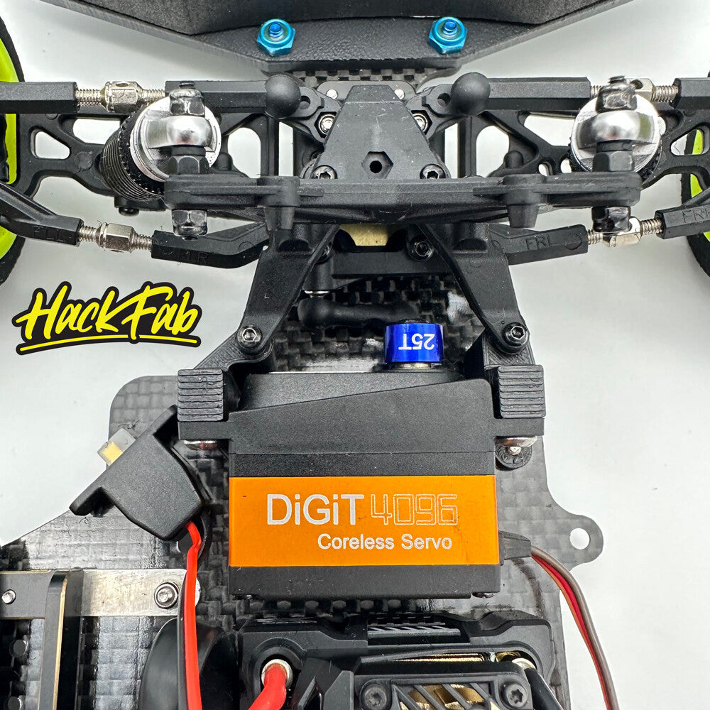 HackFab 1/12 Servo Mount for HackFab Losi Mini Conversions| HackFab Hobbies