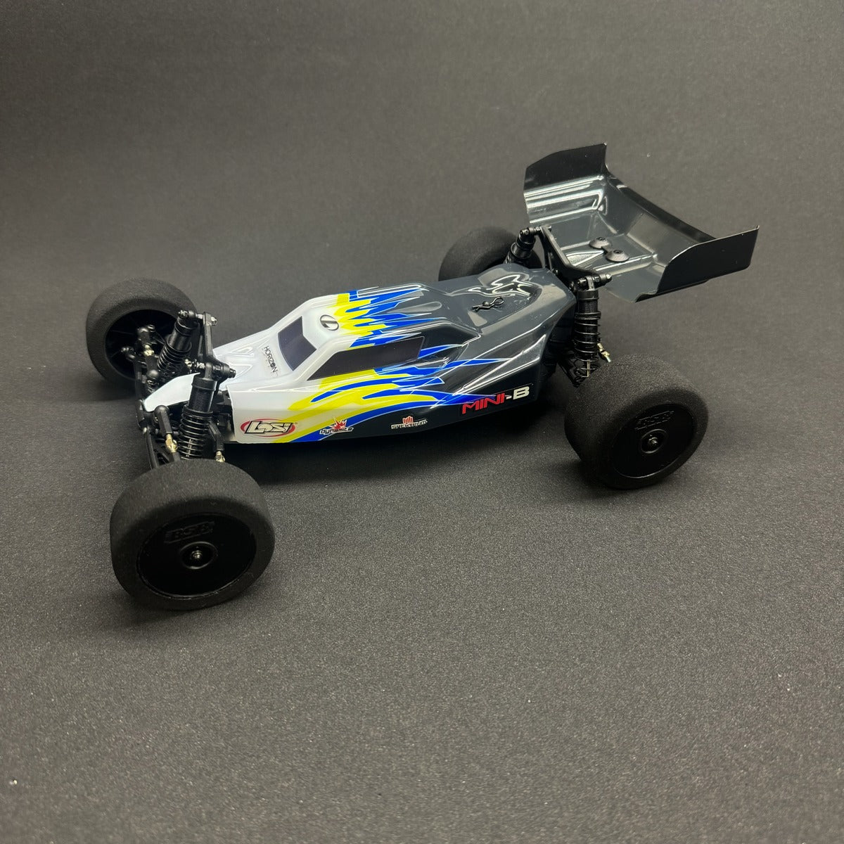 BSR Mini-T/Mini-B Foam Tires on Black Wheels (Rear/Wide) (2)| HackFab ...