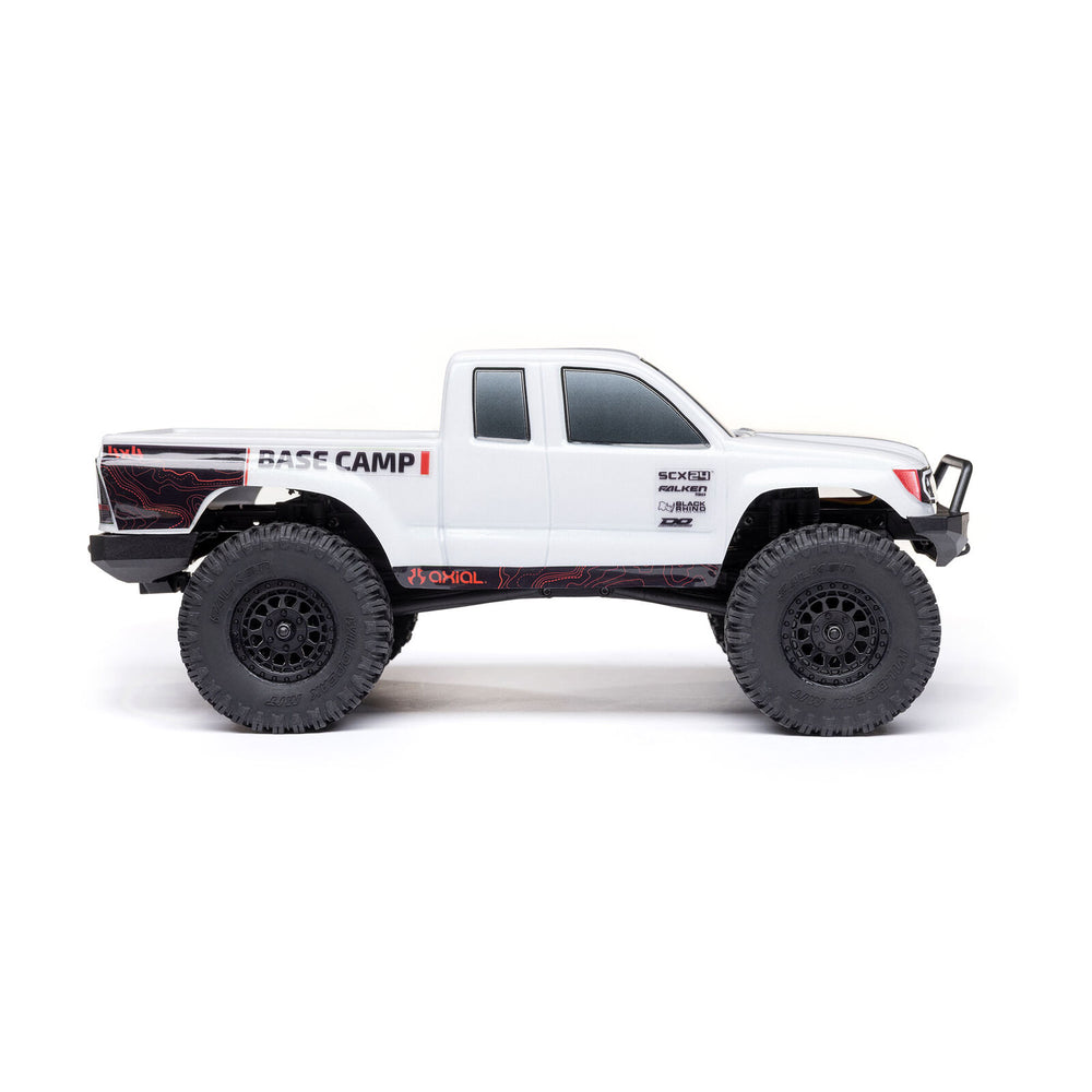 Axial 1/24 SCX24 Base Camp 4WD Rock Crawler Brushed RTR with Battery ...