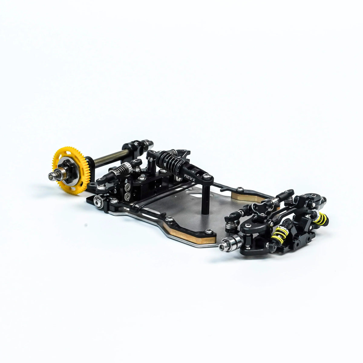 G-force GP-1 1/28 Full CNC competition chassis| HackFab Hobbies