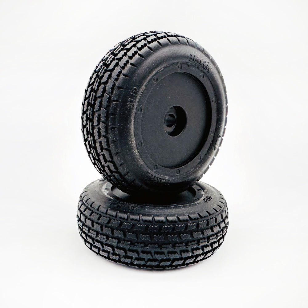 HackFab Blip Front Premounted Mini Oval Tires fits Losi Mini (Medium ...