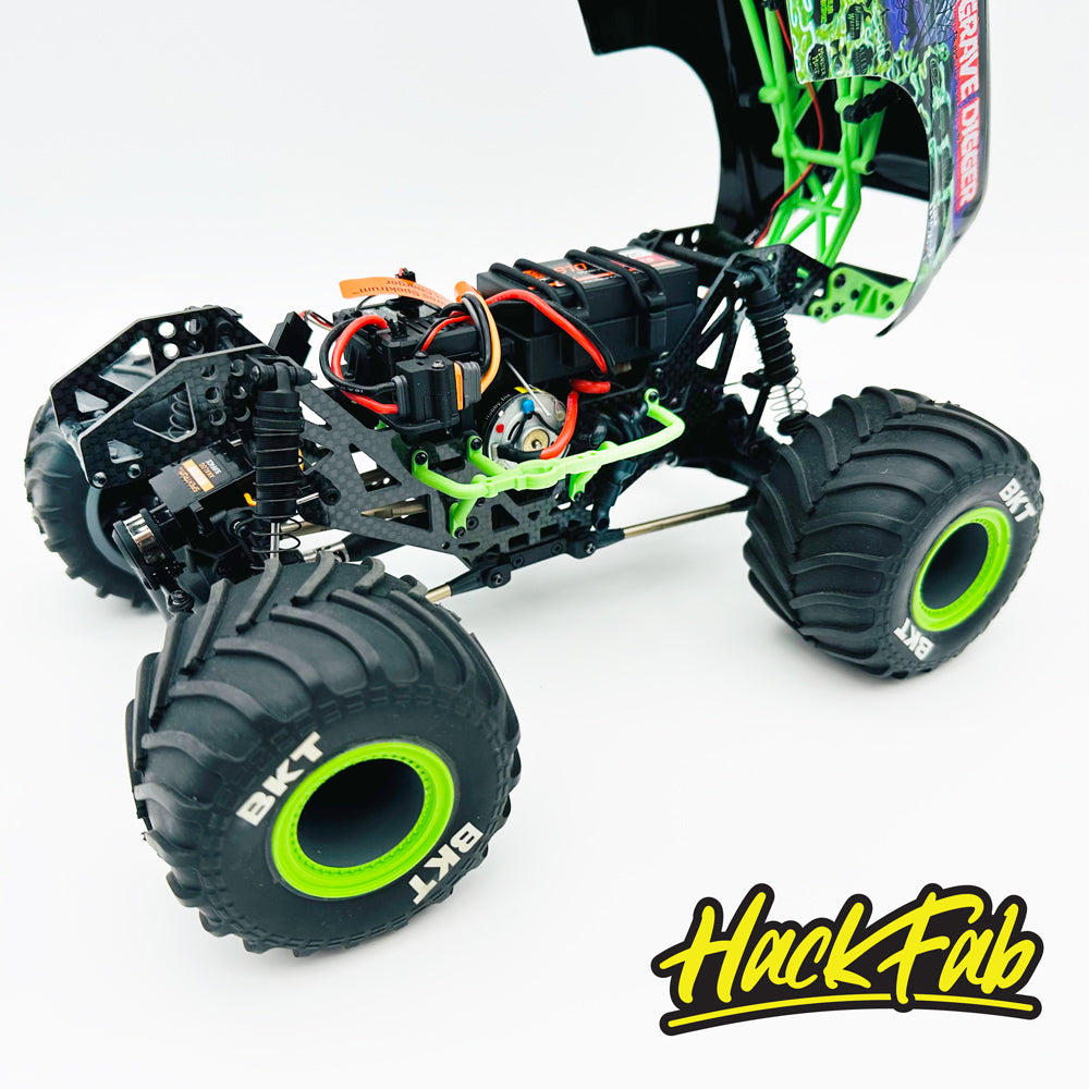 HackFab Carbon Fiber Chassis Plates for Losi Mini LMT (stock)| HackFab ...