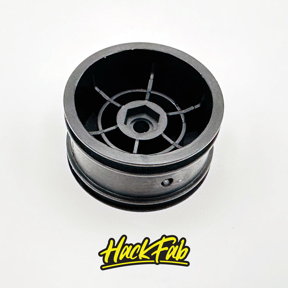 HackFab Slipstream Mini Wheel fits Losi Mini-T/B Front (Black) (2 ...