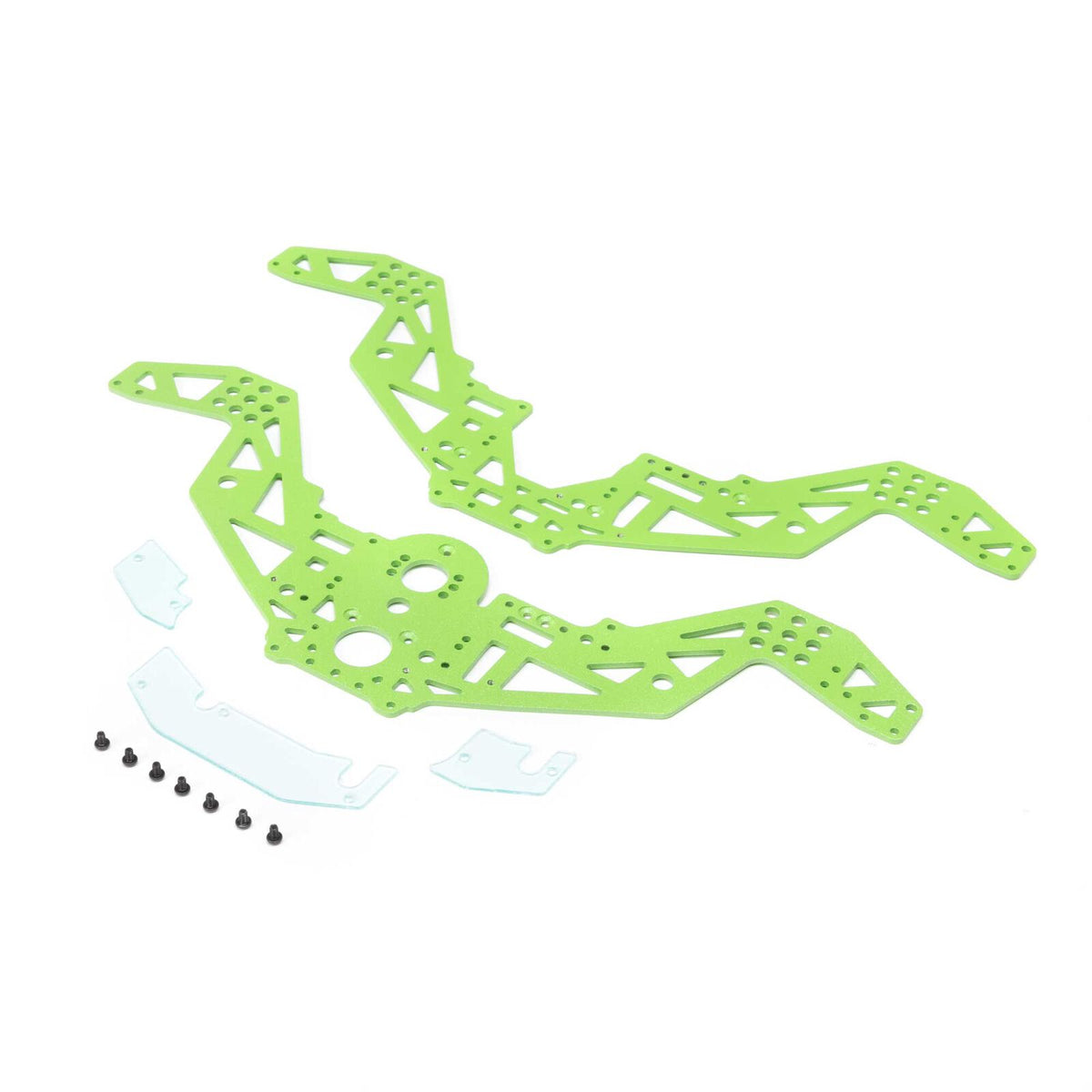 Losi Chassis Plate Set, Green: Mini LMT| HackFab Hobbies