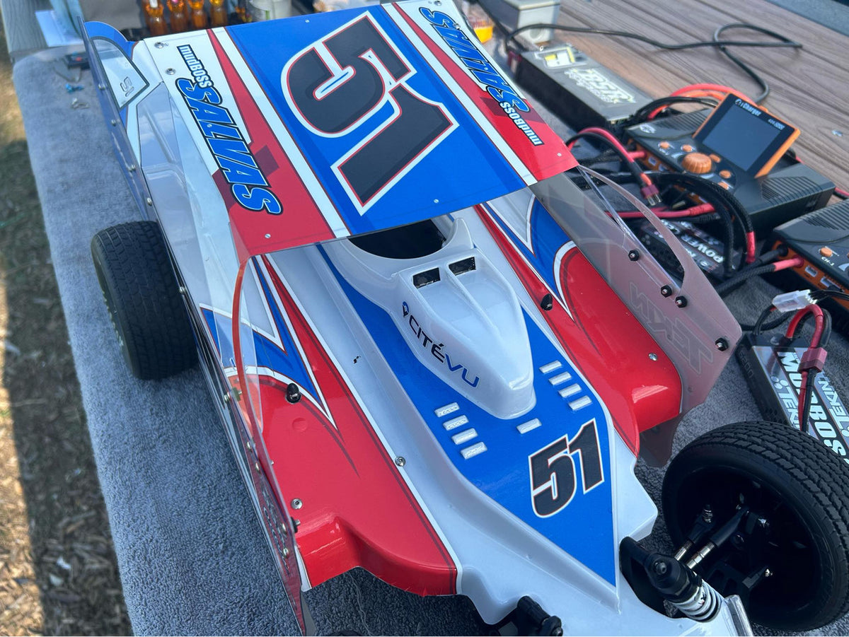 Salvas 2025 Mud Boss PreCut Dirt Modified Body| HackFab Hobbies