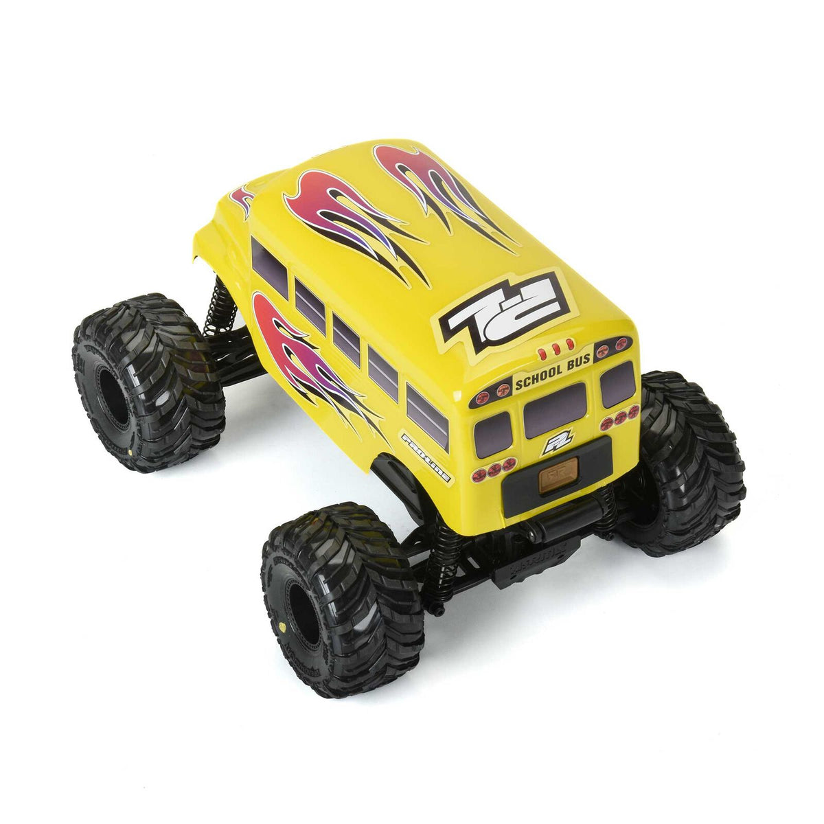 Pro-Line 1/16 Pre-Cut/Pre-Painted (School Bus) Yellow Body for ARRMA G ...