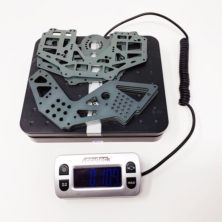 HackFab Carbon Chassis Plates for Losi LMT (stock)| HackFab Hobbies