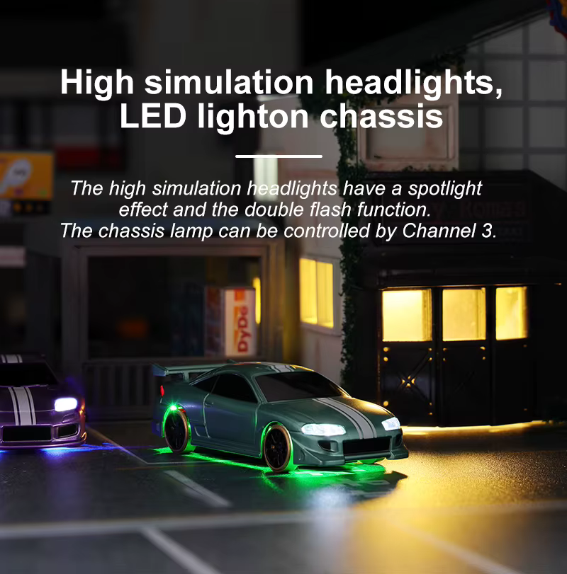 Turbo Racing C63 1:76 RTR Micro Drift car| HackFab Hobbies