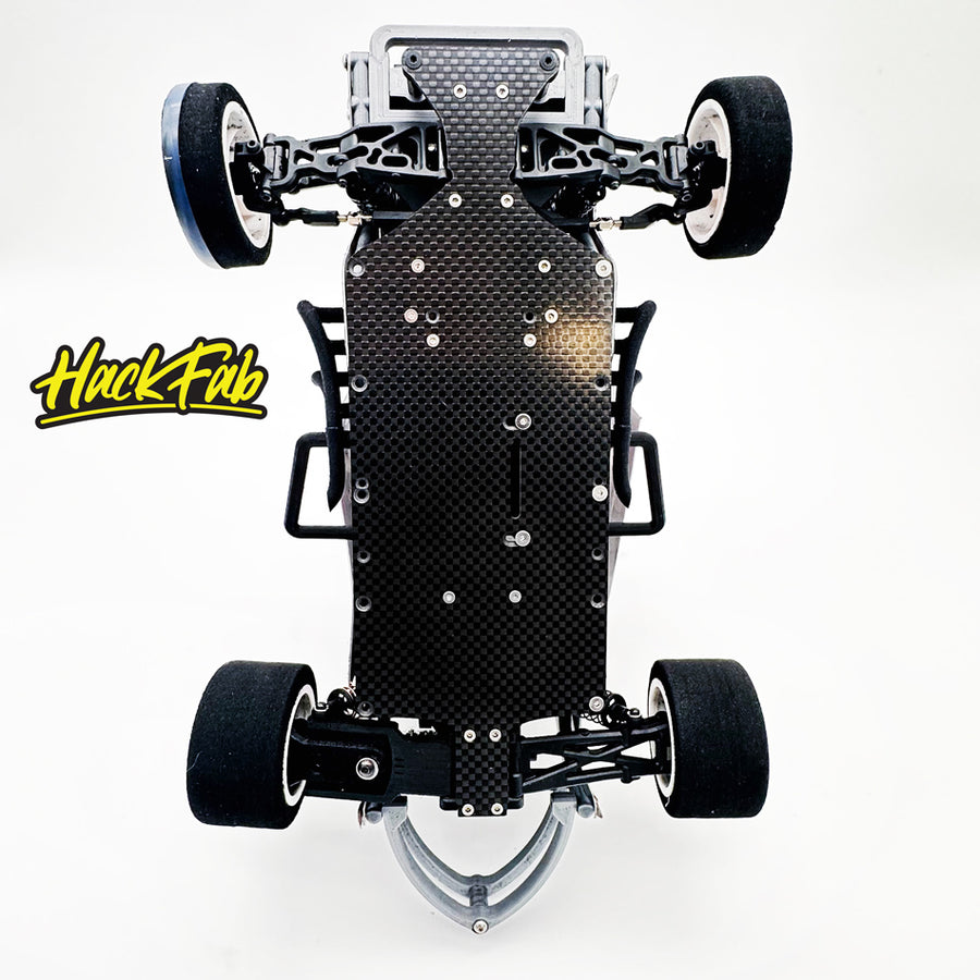 HackFab Mini-B Carbon Fiber Sprint Car Chassis Conversion| HackFab Hobbies