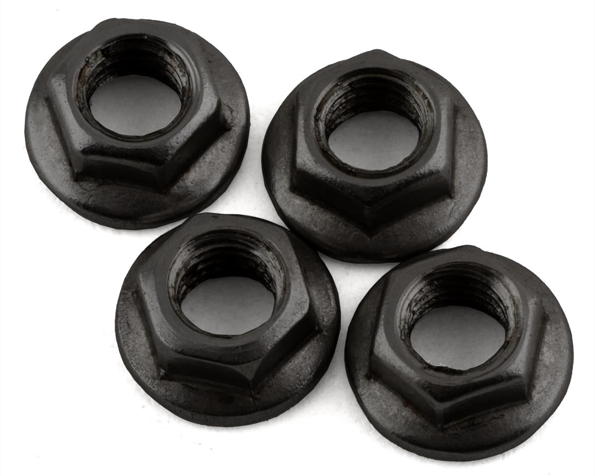 DS Racing 4x5.5mm Stainless Steel Wheel Nuts (Black) (4)| HackFab Hobbies