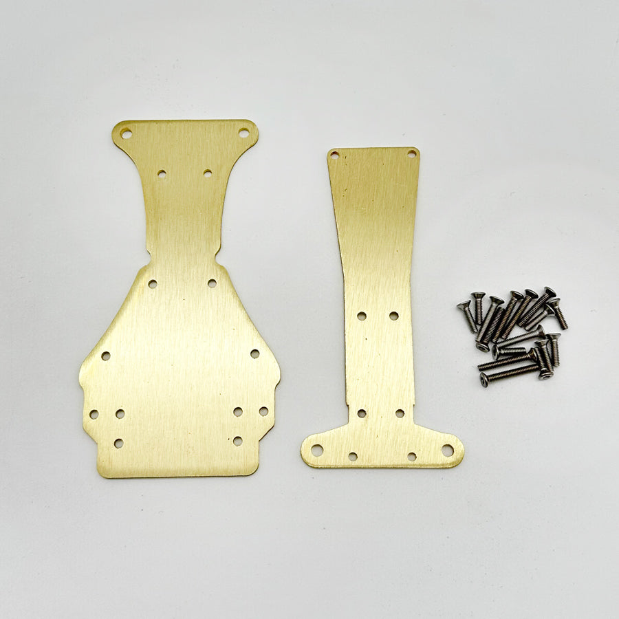 HackFab Brass Chassis Stiffening Plate System (v2.2)| HackFab Hobbies