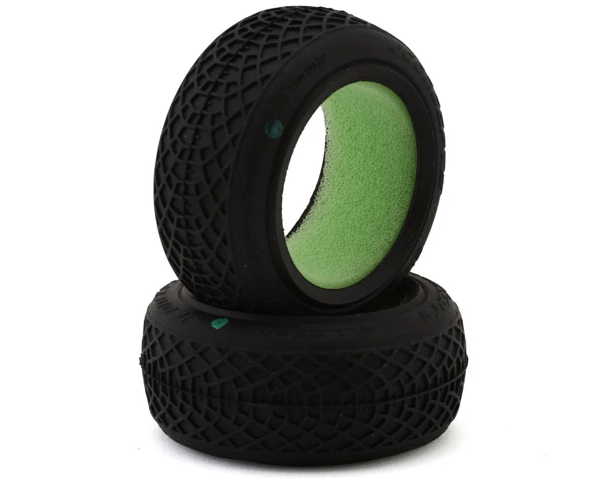 JConcepts Mini-B Ellipse Front Off-Road Tires (2) (Green)| HackFab Hobbies