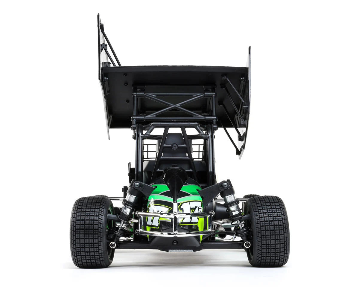 Losi 22S 1/10 Brushless 2WD RTR Sprint Car (Green)| HackFab Hobbies