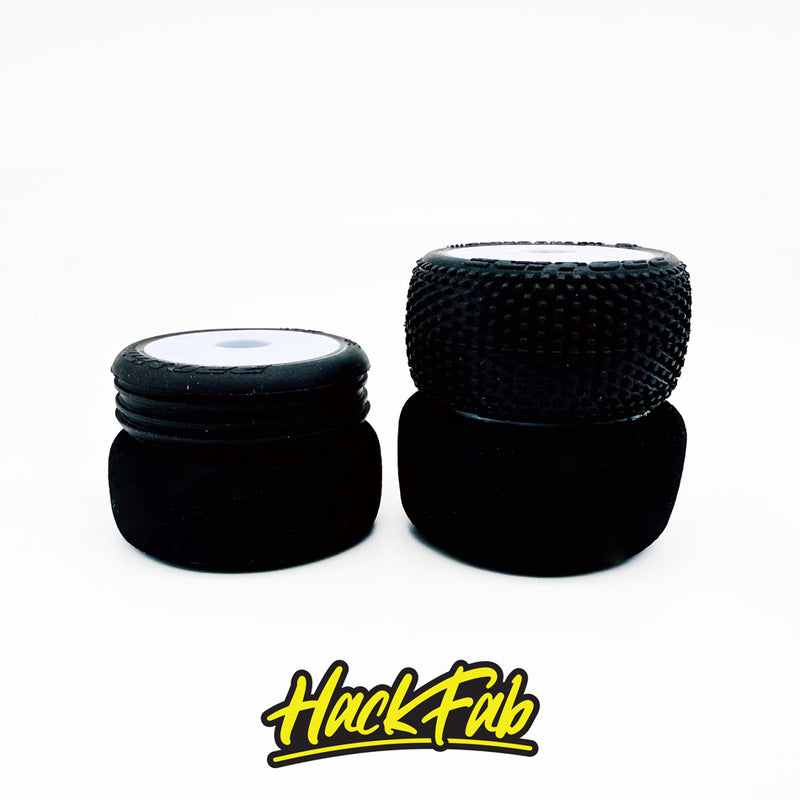 HackFab Foam Tire Set for Losi Micro-B| HackFab Hobbies