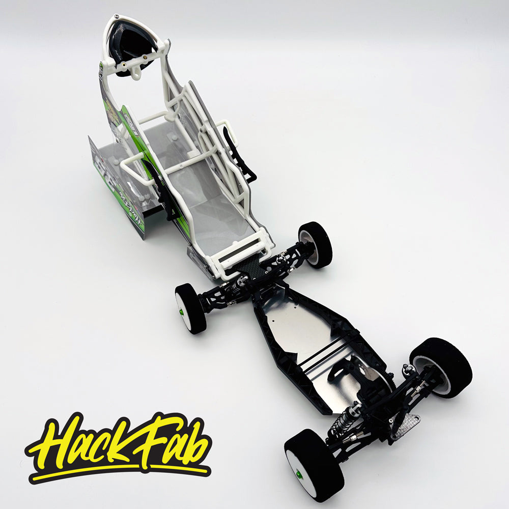 HackFab Bolt-on Sprint Car Cage for Losi Mini-B| HackFab Hobbies