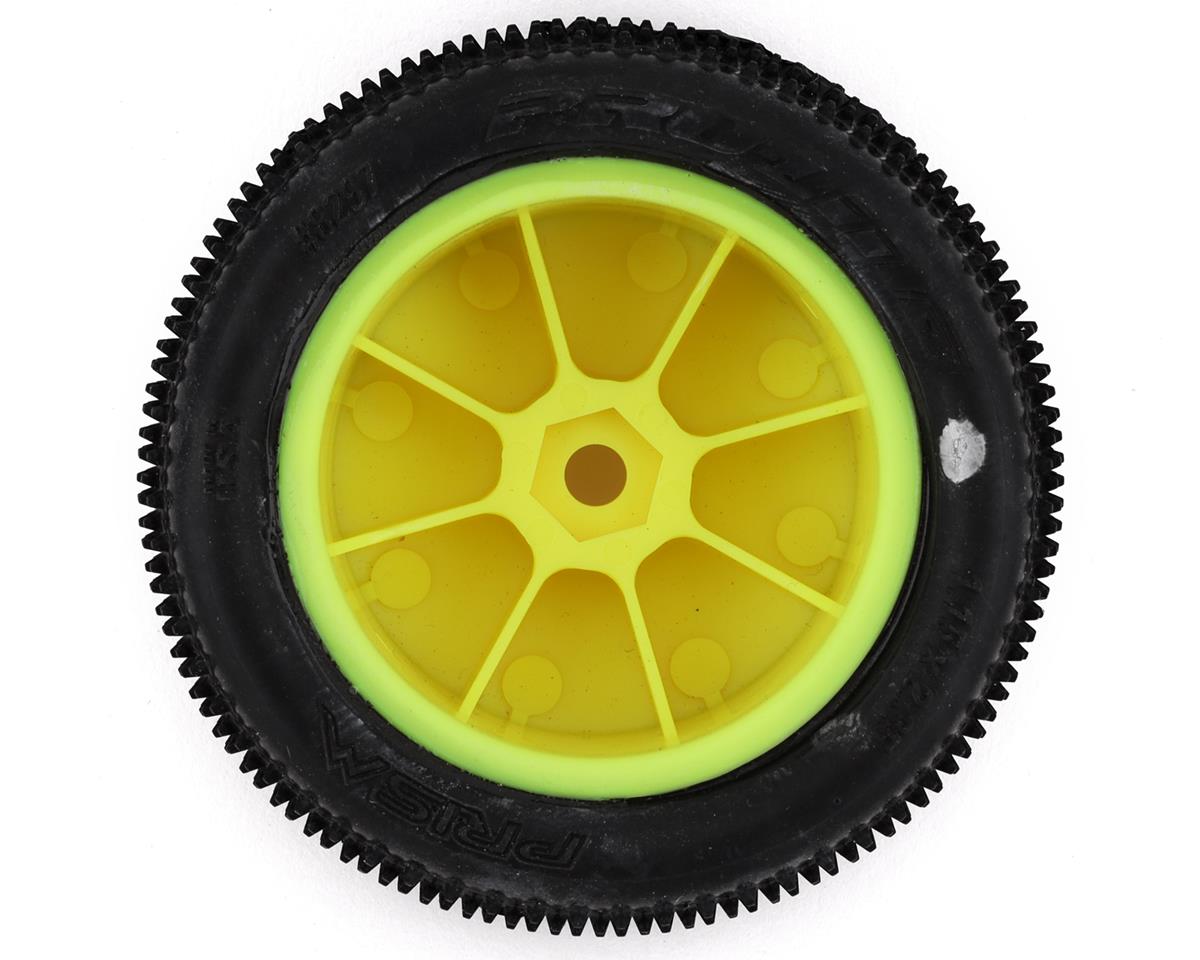 Pro-Line Mini-B Rear Pre-Mounted Prism Carpet Tire (Yellow) (2) (Z3 ...