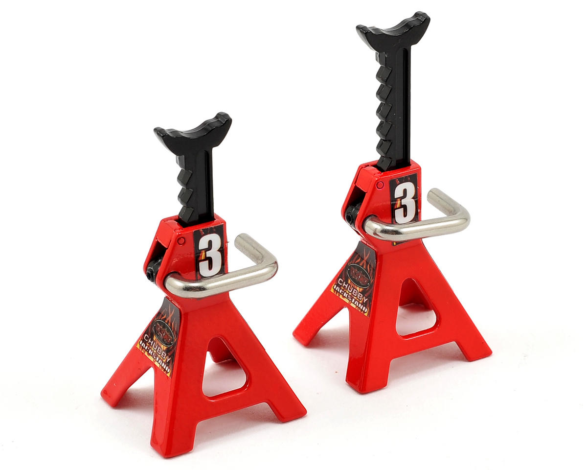 RC4WD Chubby Mini 3 TON Scale Jack Stands (Miniature Scale Accessory ...