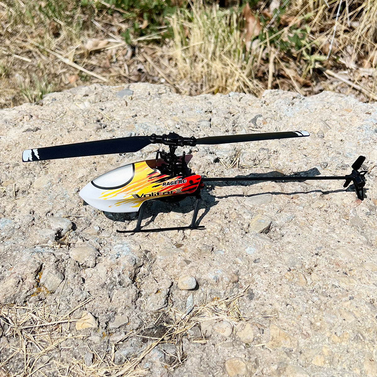 Rage Volitar X RTF Micro Heli with Red Canopy| HackFab Hobbies