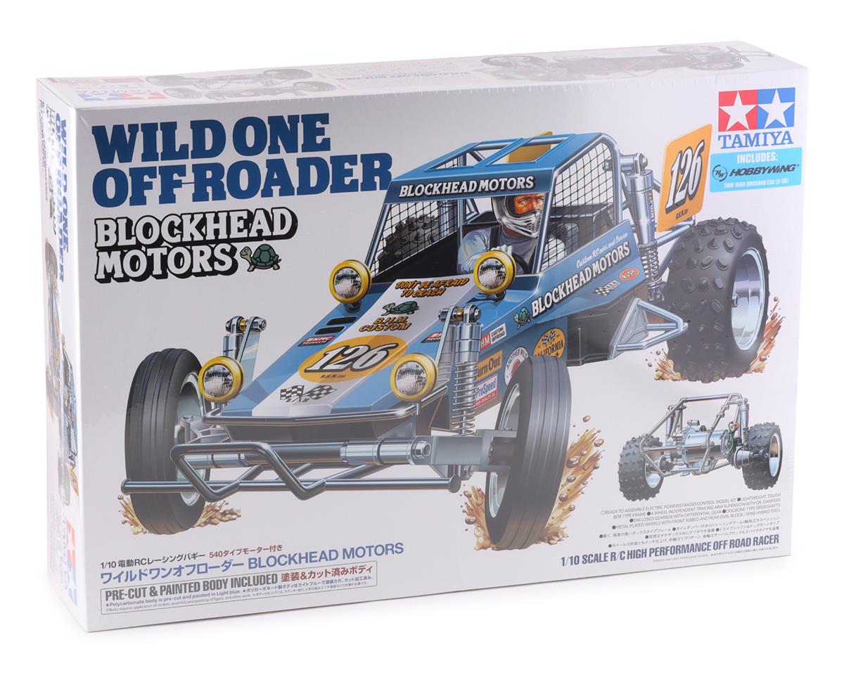Tamiya Wild One Off-Roader Blockhead Motors 1/10 Off-Road 2WD Buggy Ki ...