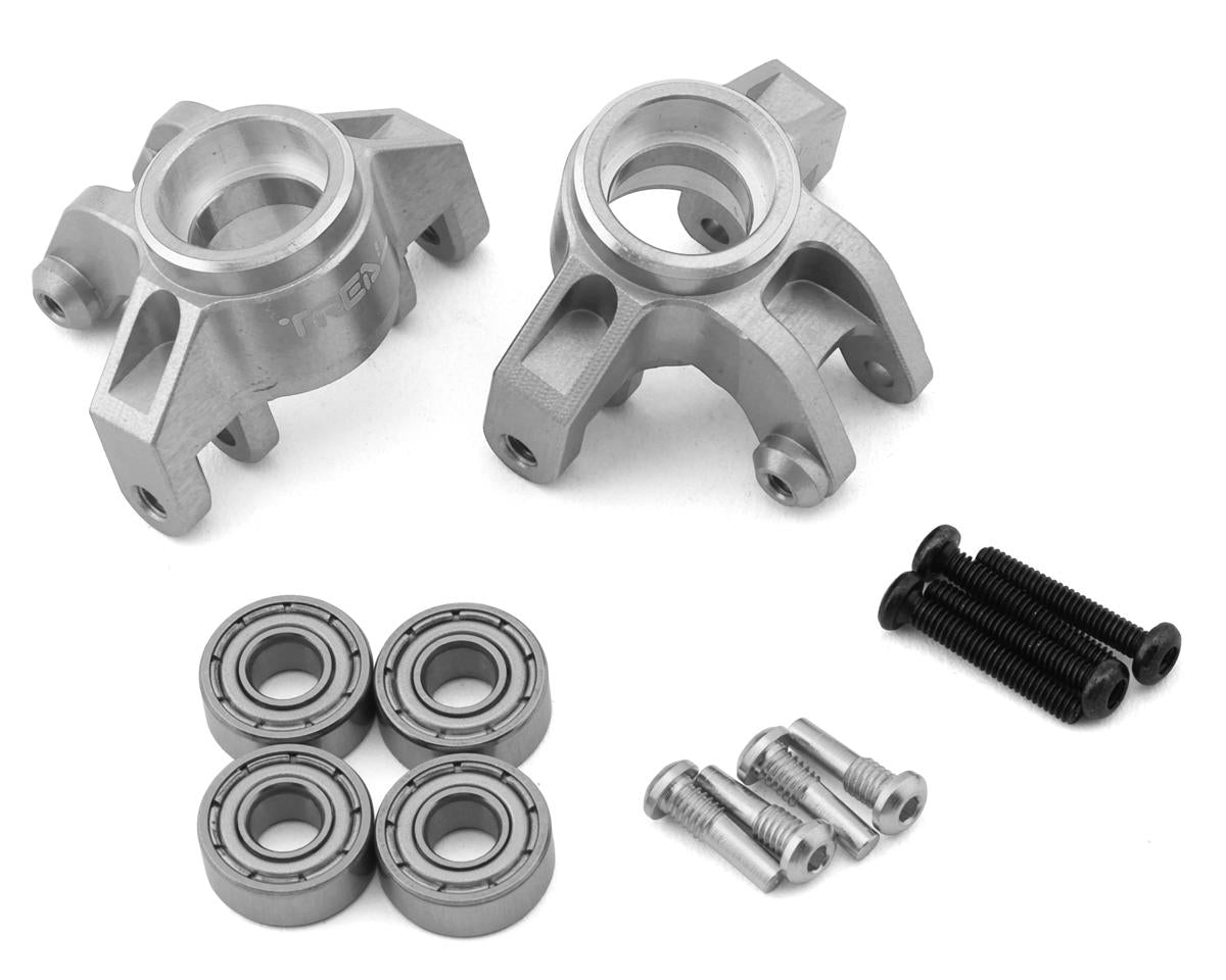 Treal Hobby Losi Mini LMT Aluminum Steering Knuckles (Silver) (2 ...