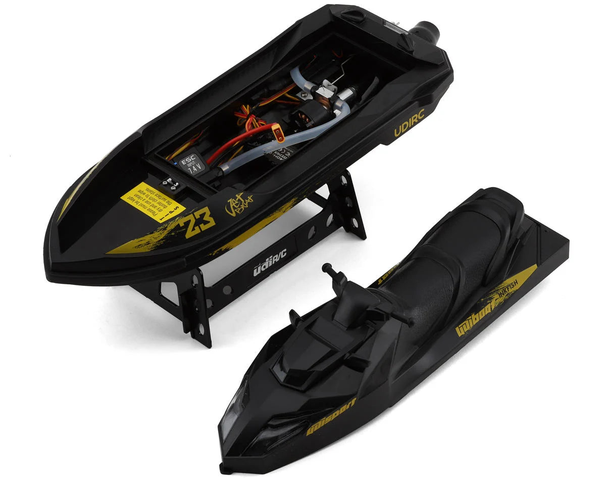 UDI RC Inkfish Electric RTR Brushless Jet Ski w/2.4GHz Radio, Battery ...