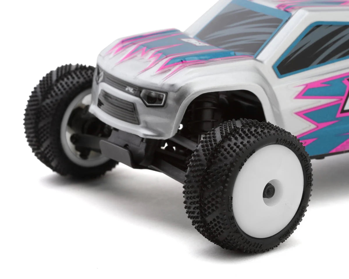 UpGrade RC Micro Spiker Pre-Mounted Carpet Tires for Losi® Micro-T (Wh ...