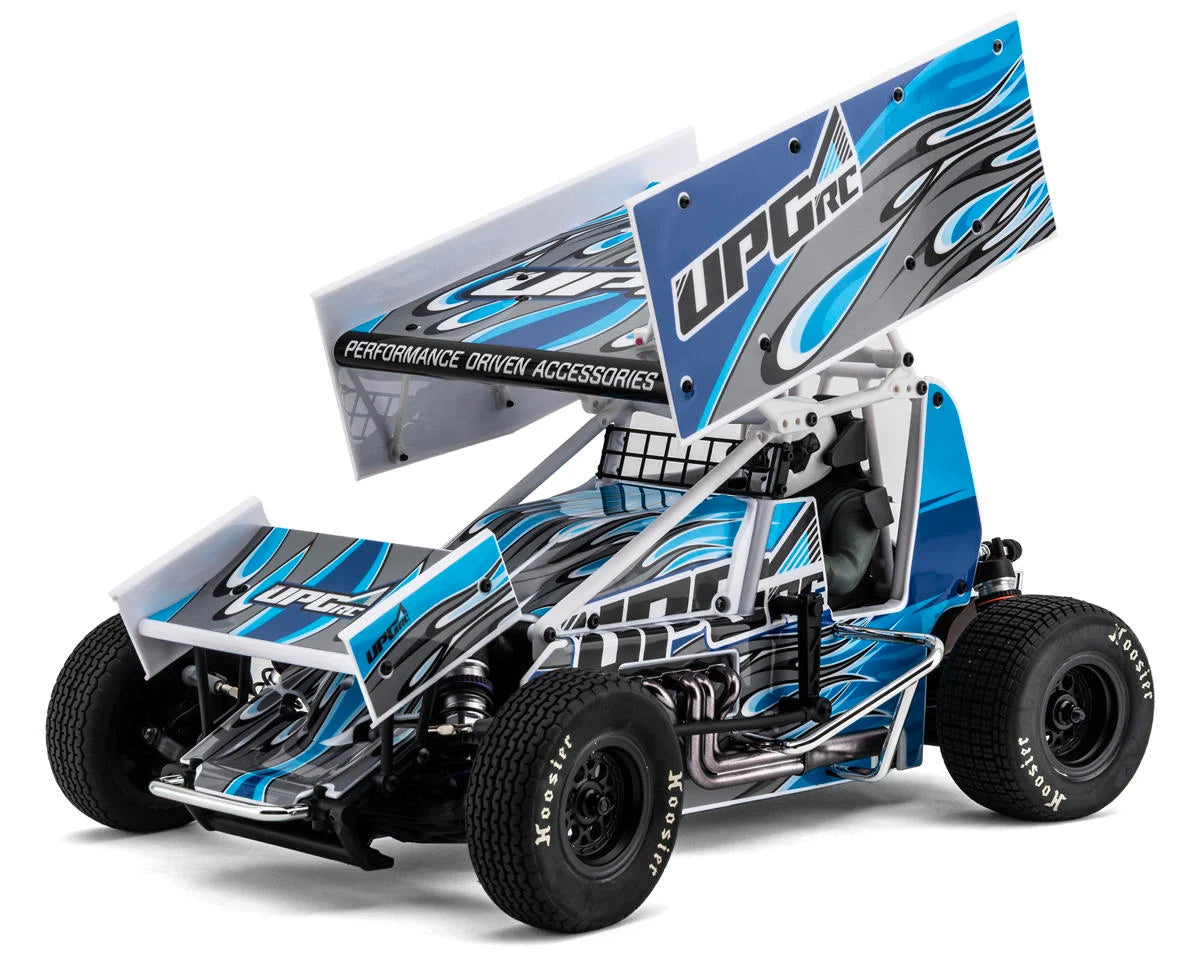 UpGrade RC "Flame" Wrap Graphic Set for Losi® 22S™ Sprint Car (Blue ...