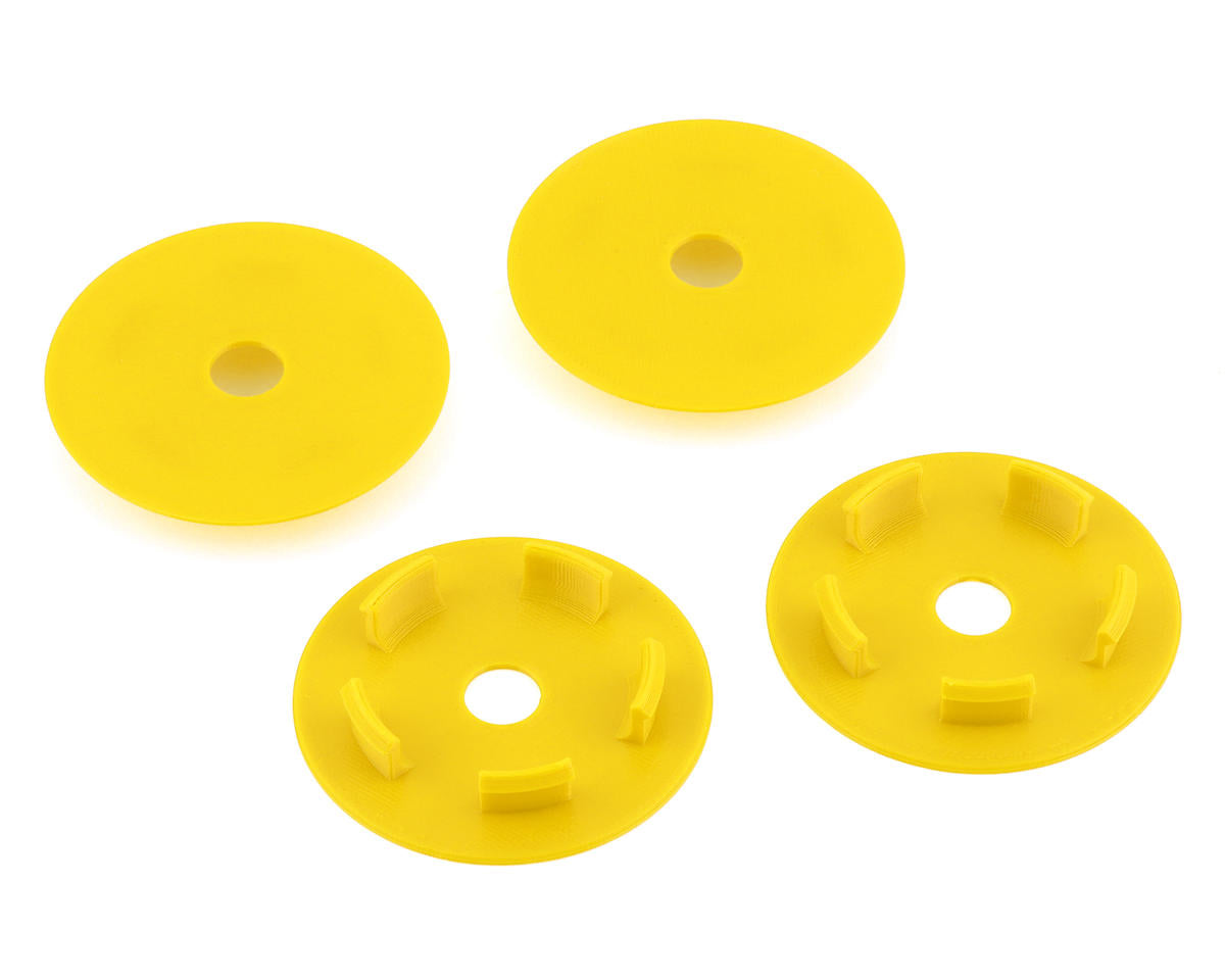 Webster Mods Solid Spoked Wheel Mud Plugs for Traxxas Slash (Yellow ...