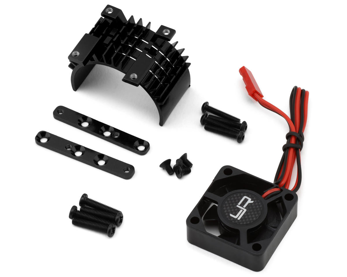 Yeah Racing 540/550 Motor Aluminum Heat Sink w/30mm High Speed Tornado ...