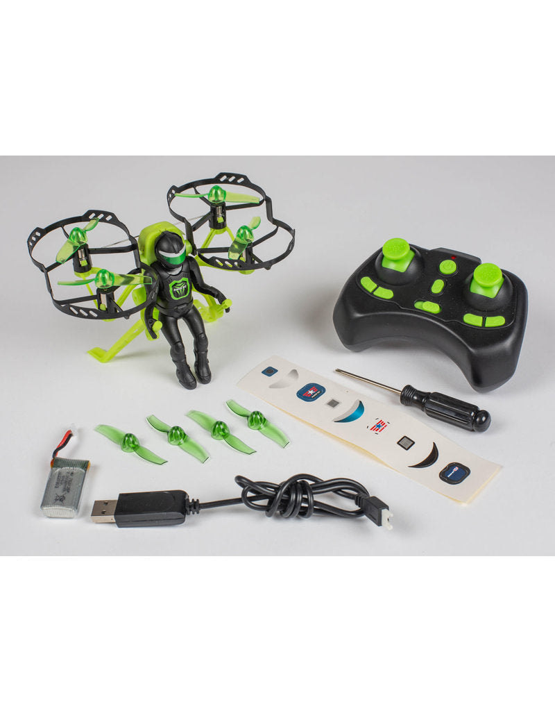 Rage RC Jetpack Commander XL RTF (Black)| HackFab Hobbies
