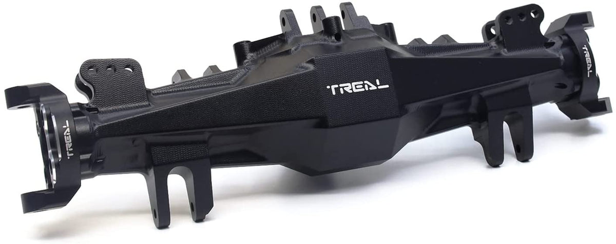 Treal Aluminum 7075 CNC Billet Front Axle Housing for Losi LMT - Black ...