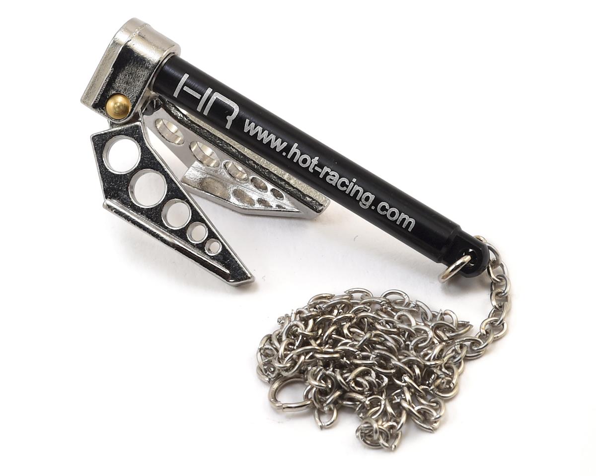 Hot Racing 1/10 Scale Portable Fold Up Winch Anchor (Silver/Black) (Mi ...