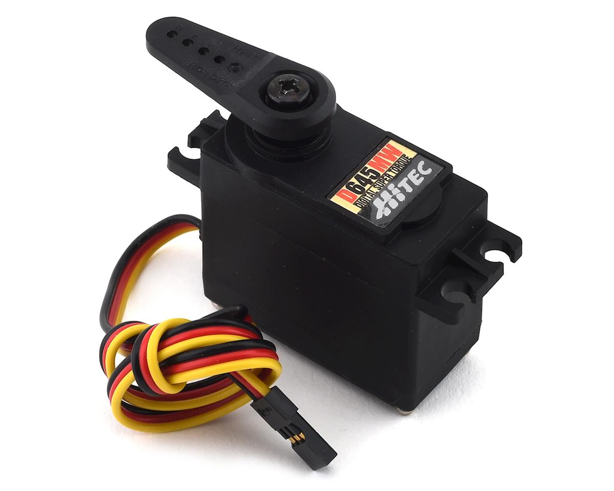 Hitec D645MW High Torque Metal Gear Servo (High Voltage)| HackFab Hobbies