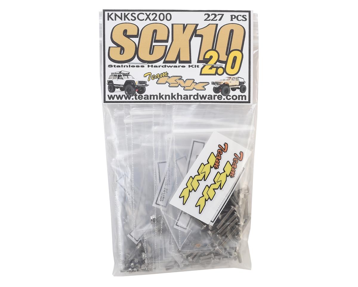 KNK Stainless Hardware Kit for Axial SCX10 2.0| HackFab Hobbies