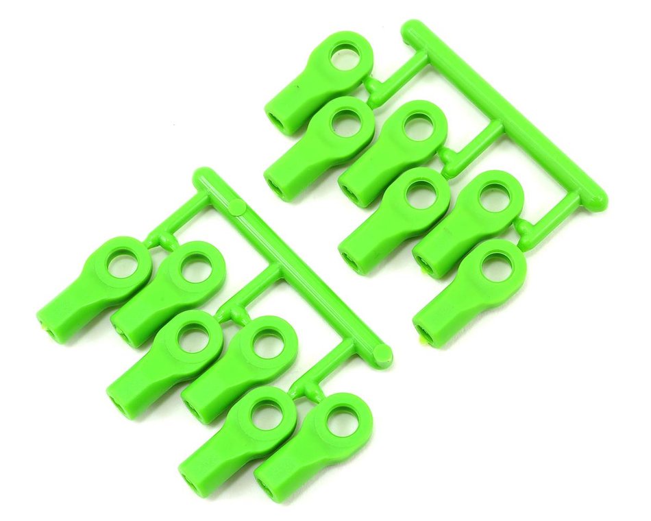RPM 80474 Traxxas Short Rod Ends - Set Of 12 Green| HackFab Hobbies